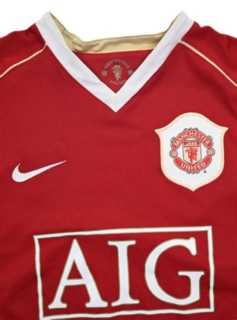 2006 07 Manchester United Mc Manamon Shirt S Football Soccer