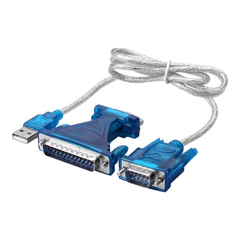 Usb 2 0 To Rs232 Serial 9 Pin Db25 Db9 Male Adapter Converter Connector Cable Au Ebay