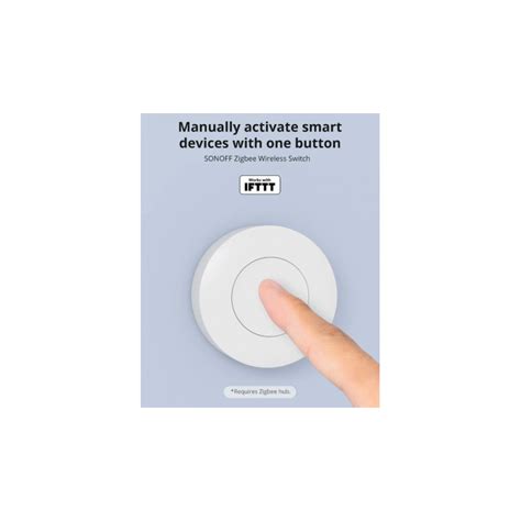 Zigbee 3 0 Wireless Smart Button SNZB 01P SONOFF