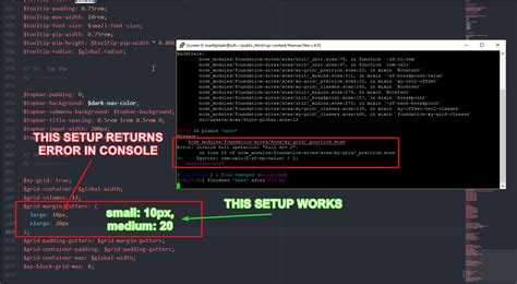 Sass Grid Margin Gutters From Foundation Zurb Does Not Work As