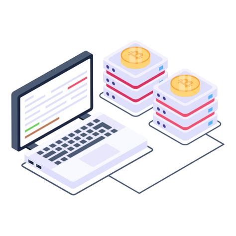 Blockchain Generic Isometric Icon