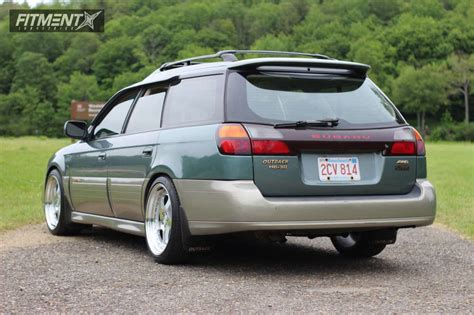 2001 Subaru Outback Limited With 18x8 5 Esr Sr02 And Nankang 225x40 On