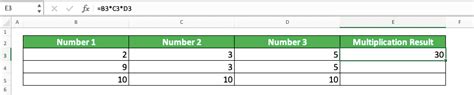 multiplication in excel and all its formulas and functions compute expert
