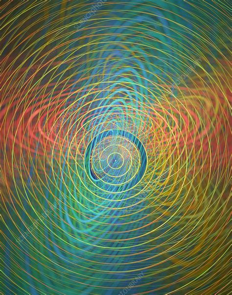 superstrings or orbital paths stock image c049 0263 science