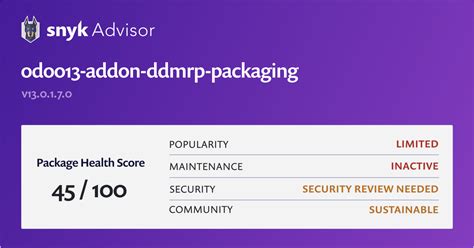 Odoo13 Addon Ddmrp Packaging Python Package Snyk