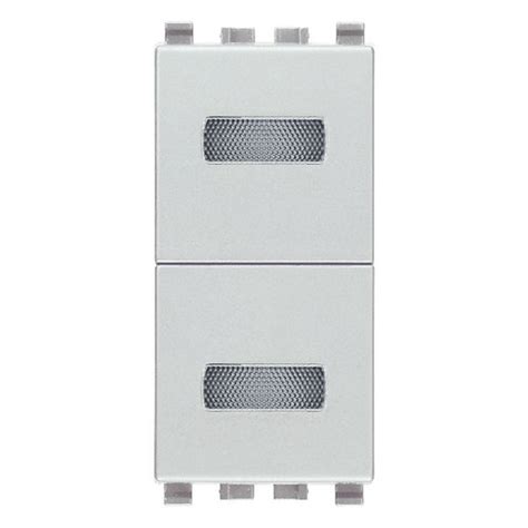 Vimar Eikon 20388 Optical Signalling Indicator Neutral Double