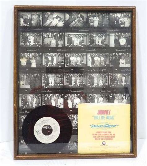 Sammy Hagar Van Halen Promotional Tour Poster 45 Record New Promo