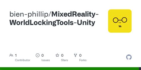 Github Bien Phillipmixedreality Worldlockingtools Unity