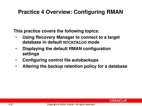 Ppt Configuring Recovery Manager Powerpoint Presentation Free