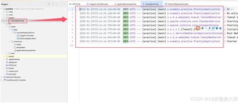 springboot 日志 springboot 打印日志 csdn博客