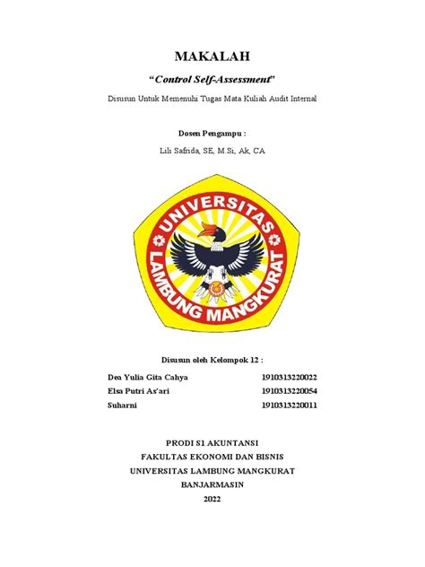 Mengarahkan Pendekatan Control Self Assessment Pdf