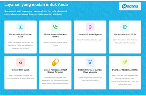 Implementasi Aplikasi Rumah Sakit di Masamba - Sistem Informasi Rumah Sakit Morbis