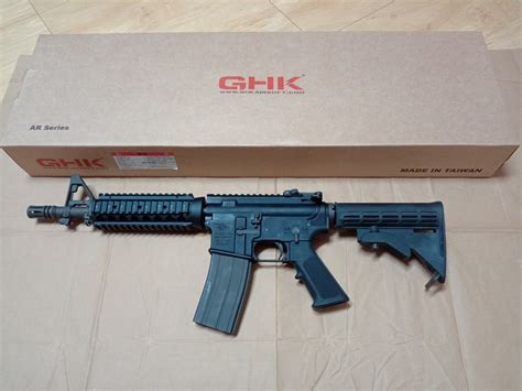 【心得】ghk M4 10 5 Gbb改裝分享 野戰 生存 遊戲 哈啦板 巴哈姆特