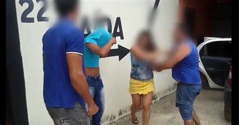 Feira Tv Novo V Deo Em Que Marido Flagra Mulher Saindo De Motel Cai Nas Redes Sociais Assista