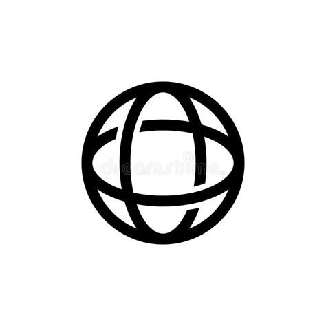 Web Browser Icon With Line Style Icon Vector Illustration Internet Software Stock Vector