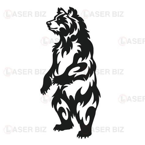 Медведь » maket.LaserBiz.ru - Макеты для лазерной резки
