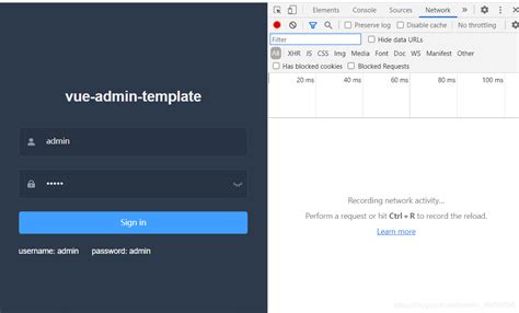Vue Admin Template实现登录过程（对接controller）vue Admin Template登录 Csdn博客