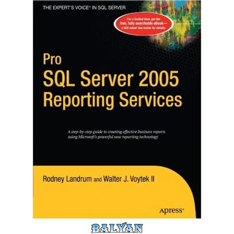 خرید و قیمت دانلود کتاب Pro Sql Server 2005 Reporting Services ترب