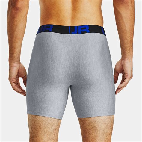 Buy Under Armour Mens Ua Tech™ 6 Inch Boxerjock® 2 Pack Blue In Ksa Sss
