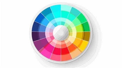 Color Guide Palette Picker Flat Vector Isolated On White Premium Ai