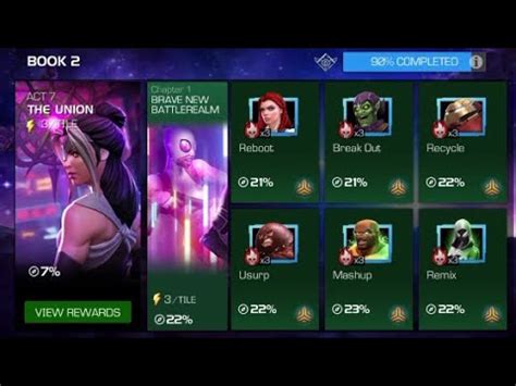 Book 2 Act 7 1 Easy Path With Map For Completion First Run MCOC Guide