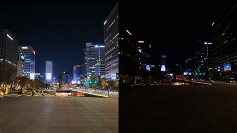 오즈모 포켓 3 Vs 고프로 11 저조도 야간촬영 테스트 Youtube