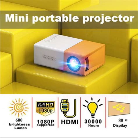 Mini Projector Yg P Home Office Led Small Desktop Projector Portable Wireless Mini