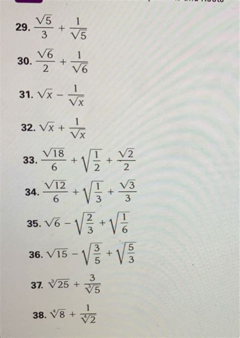 solved a combine the following expressions assume any