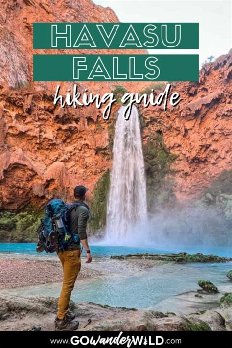 Havasu Falls Hike Havasupai Arizona Trail Guide Go Wander Wild