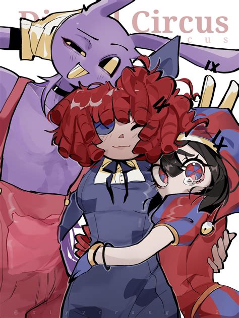 Pomni Jax And Ragatha The Amazing Digital Circus Drawn By Xiyvtrangs Danbooru