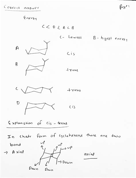 [solved] Arrange The Following Conformations From Lowest To Highest