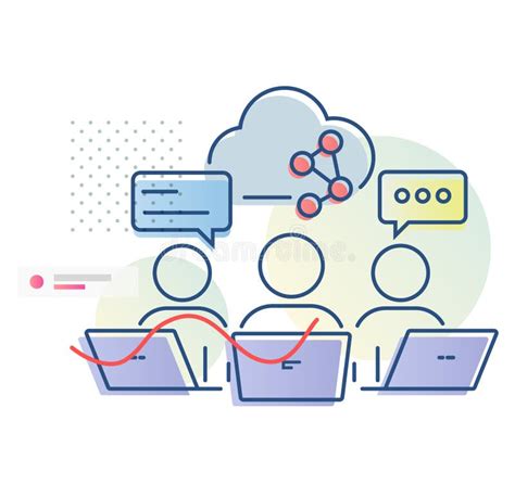 Dedicated Service And Operations Team Stock Icon Stock Illustration Illustration Of