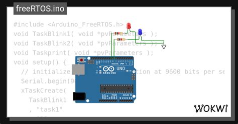 FreeRTOS Wokwi ESP32 STM32 Arduino Simulator
