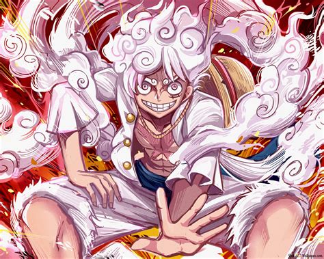 Gear 5 Luffy Nova Forma 4k Baixar Papel De Parede