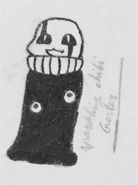 Sparkling Chibi Gaster By Flamesofchibikitsune On Deviantart