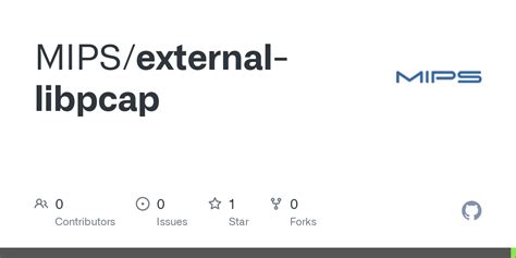 Github Mipsexternal Libpcap