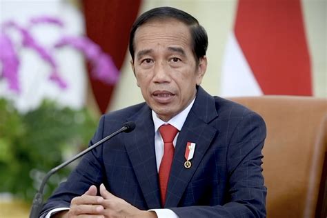 Joko Widodo President Indonesia 4th Apws 23april2022 Photo
