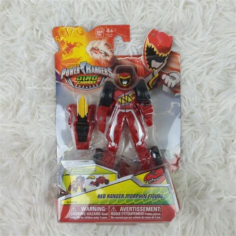 Power Rangers Dino Charge Red Ranger Morphin Action Figure 2015