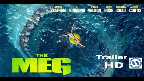 The Meg Official Trailer 1 2018 Jason Statham Ruby Rose
