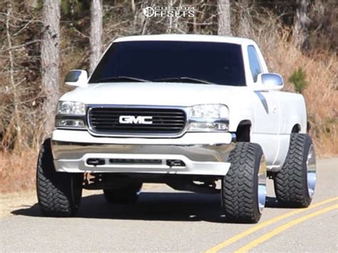 2002 Gmc Sierra 1500 With 22x14 76 Hostile Rage And 33125r22 Nitto