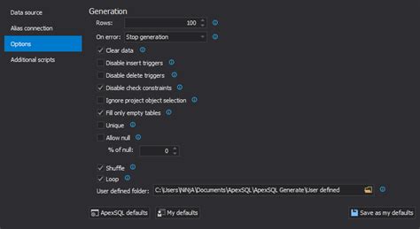ApexSQL Generate Screen Shot Tour