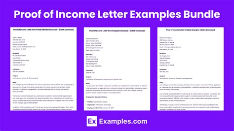 Income Letter