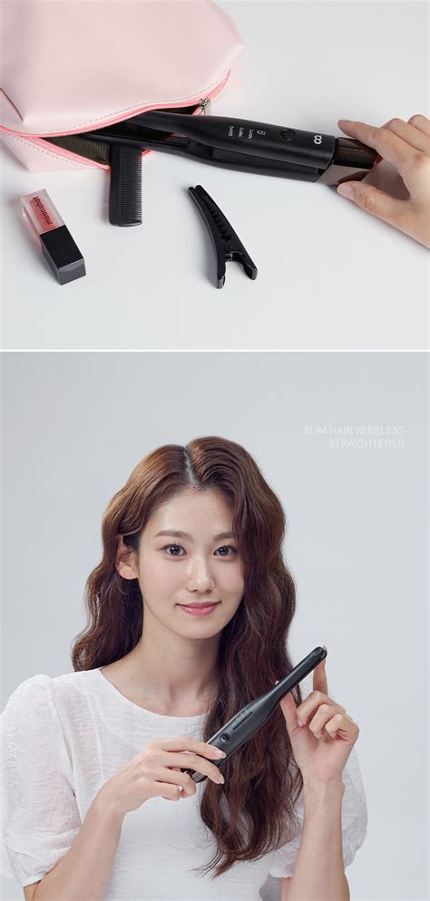 오아 무선 뿌리 볼륨 고데기 미니 앞머리 휴대용 뽕 고대기 감도 깊은 취향 셀렉트샵 29cm