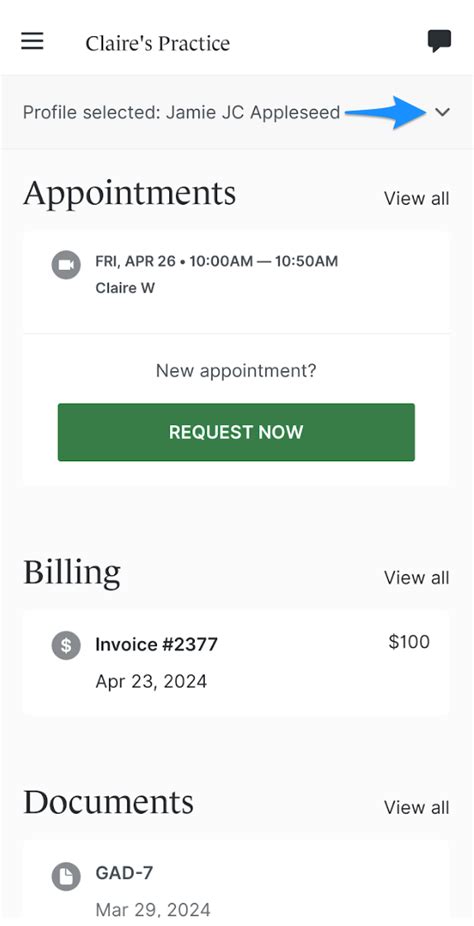 Getting Started With The Simplepractice Client Portal Mobile App Simplepractice Client Help Center