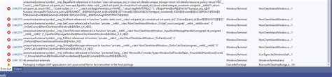 Lnk2019 Lnk2001 Lnk1120 Msb4181 Error When Compiling · Issue 6180