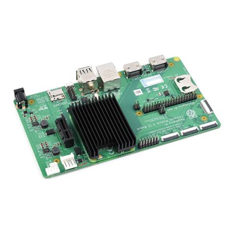 dedykowany aluminiowy radiator do raspberry pi cm4 waveshare 22097