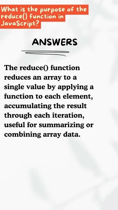 Reduce Function In Javascript Explained Shorts Ytshorts Codewithchitra Youtube
