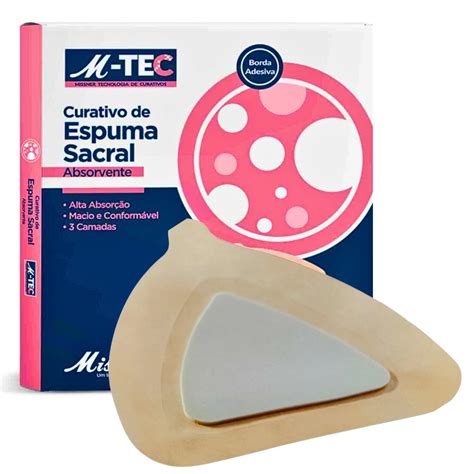 Curativo De Espuma Sacral M Tec Missner Gabmedic Produtos Médicos E