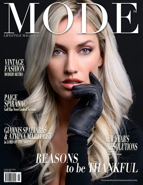 Paige Spiranac Is On The Cover Of Mode Golf Has Never Looked So Good