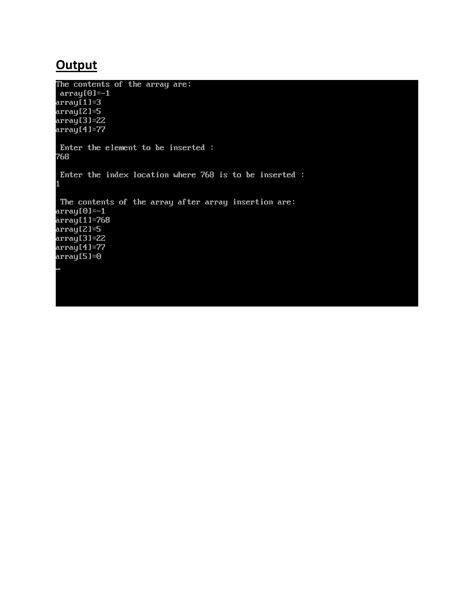 Ds Inserting Elem In Array Pdf